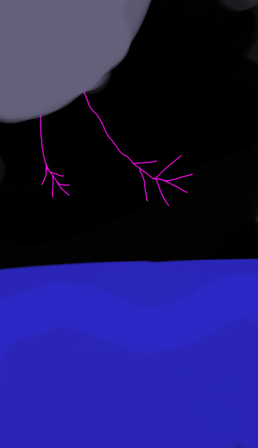 Stormy night - ibisPaint