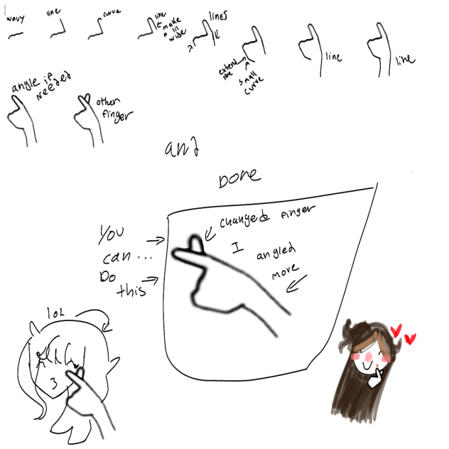 Untitled hand tut - ibisPaint