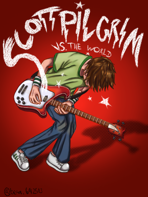 Scott Pilgrim VS The world - ibisPaint