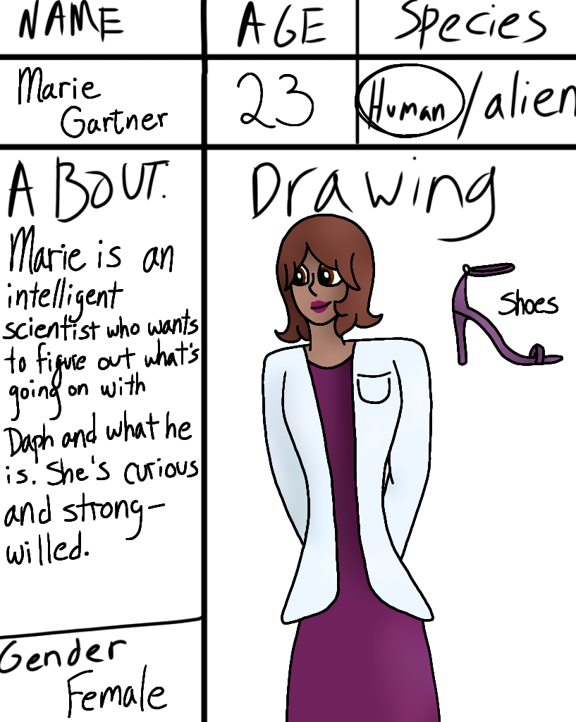 Absolutely Artificial character - ibisPaint