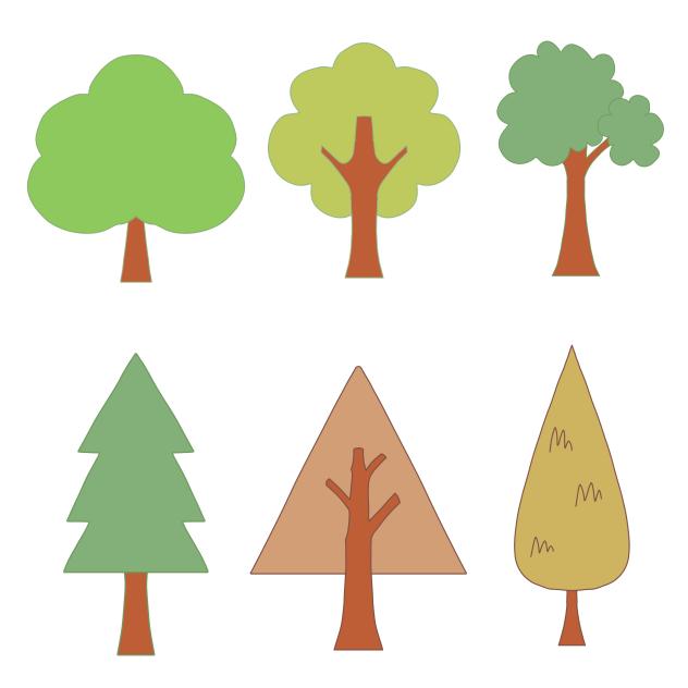 Tree sticker 1 - ibisPaint