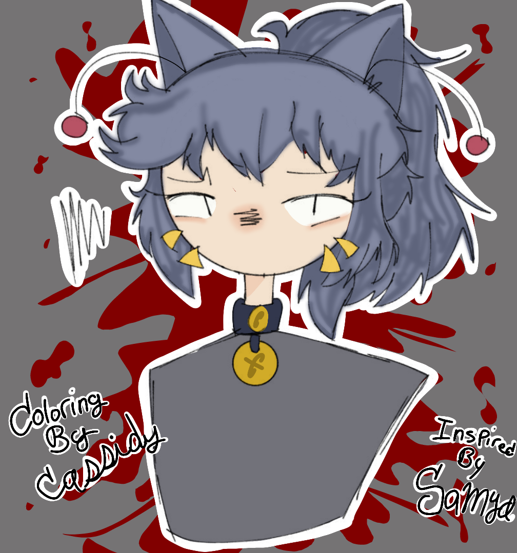 Coloring Samya work (with permission) - ibisPaint