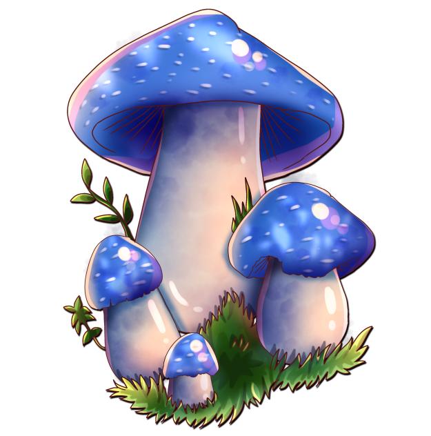 Mushroom cerulean - ibisPaint