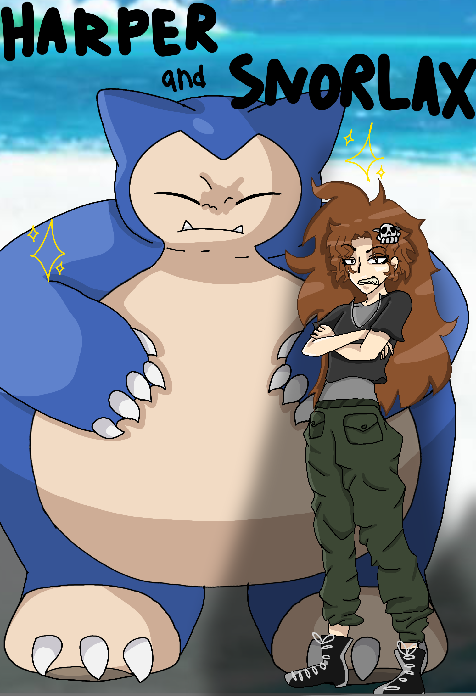 Me as a Pokémon trainer - ibisPaint