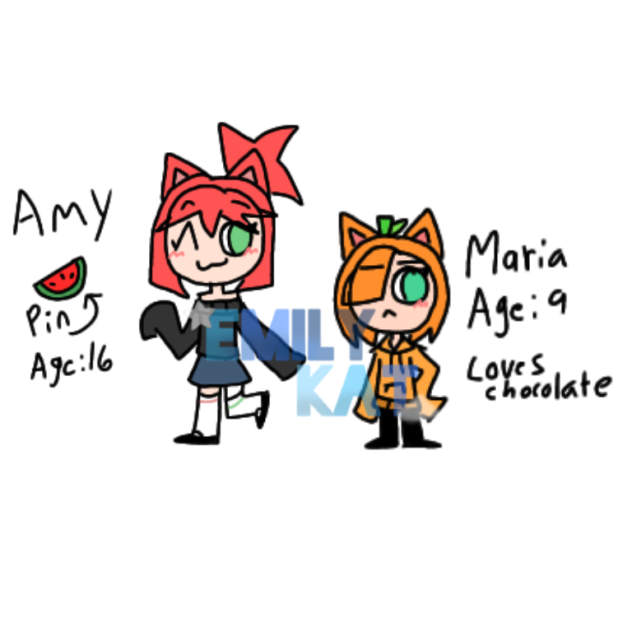 Amy and Maria - ibisPaint