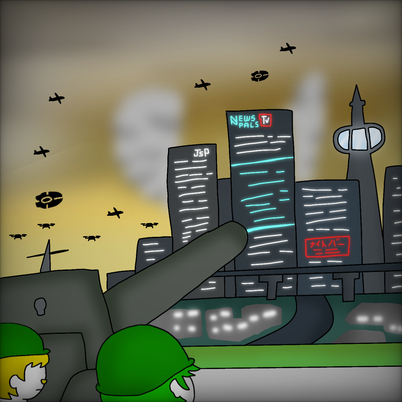 Battle Of Metrokarta - ibisPaint