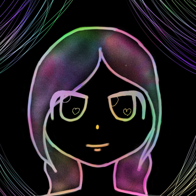 anime girl scratch art - ibisPaint