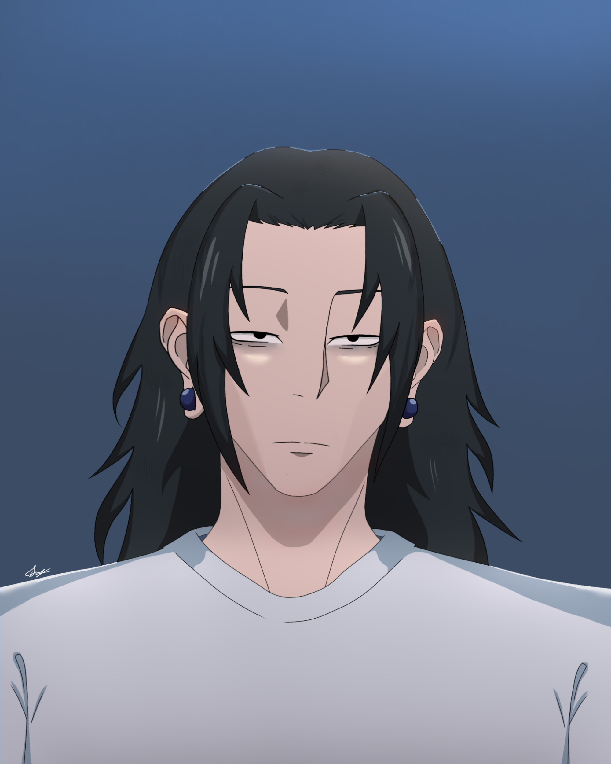 Geto hair down - ibisPaint