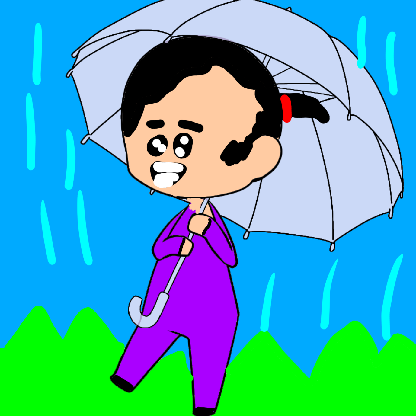 Raining. - ibisPaint