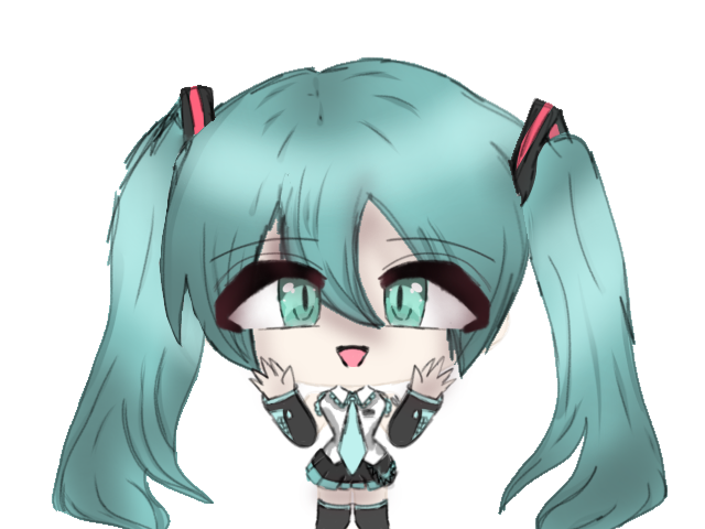 say hi, miku - ibisPaint