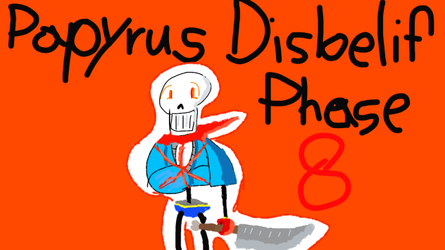 Undertale Disbelif papyrus phase 8 - ibisPaint