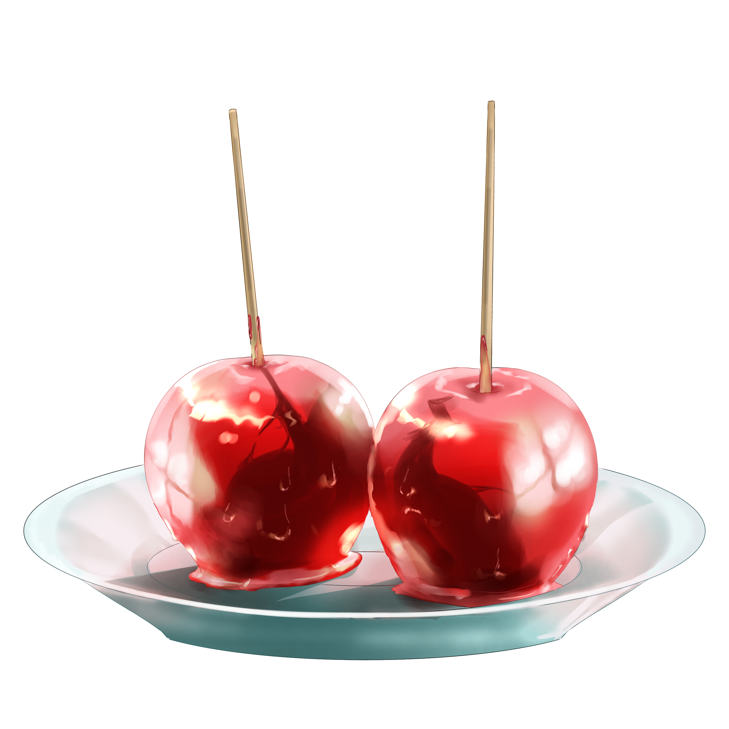 Candy Apple for Two - ibisPaint