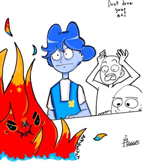FIRE COLAB - ibisPaint