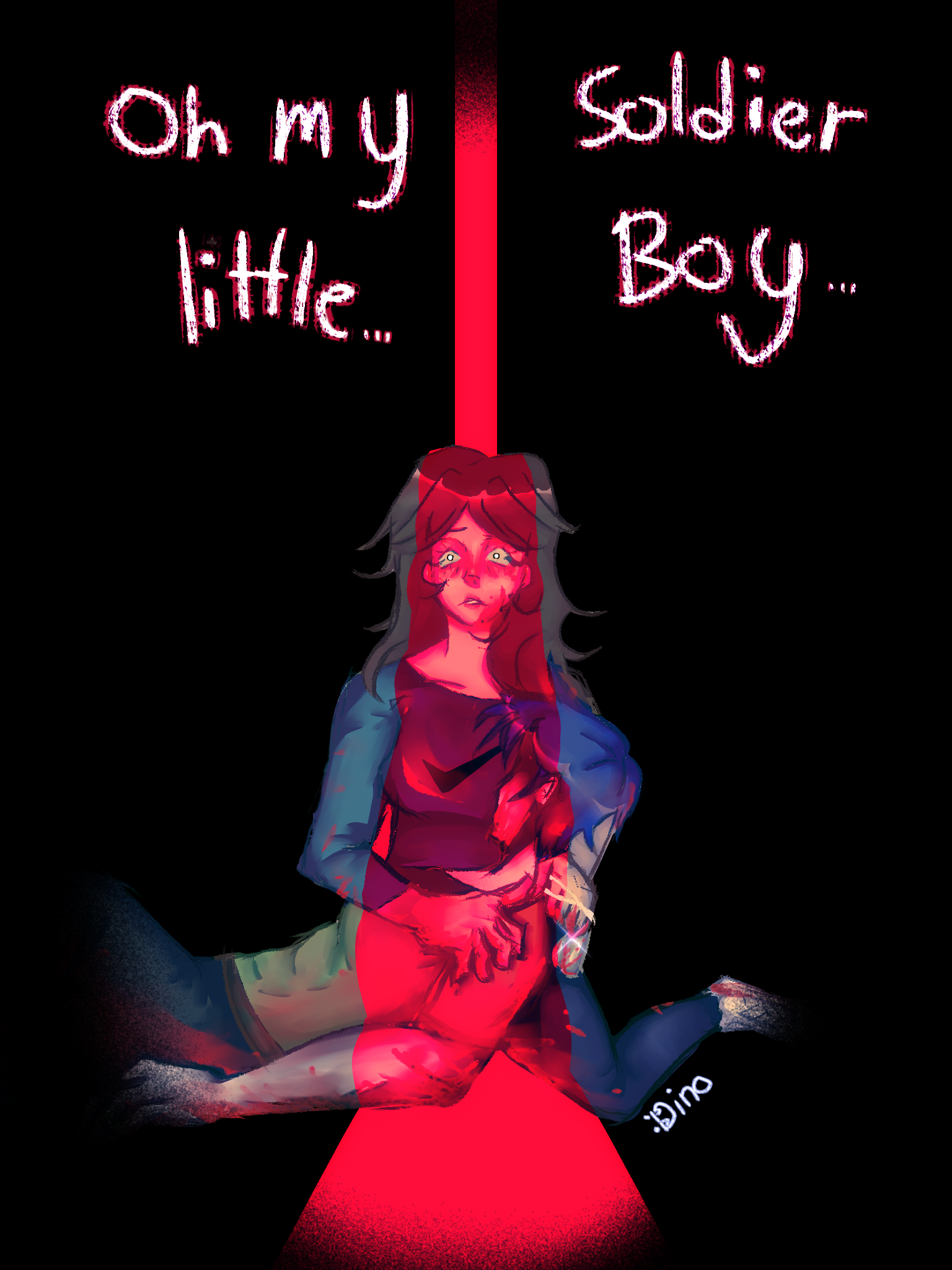 Soldier boy, oh my little soldier boy - ibisPaint