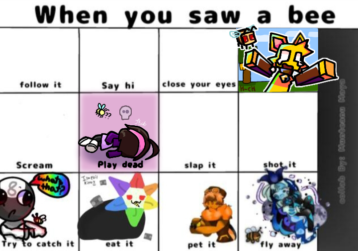 Bee Collab - ibisPaint