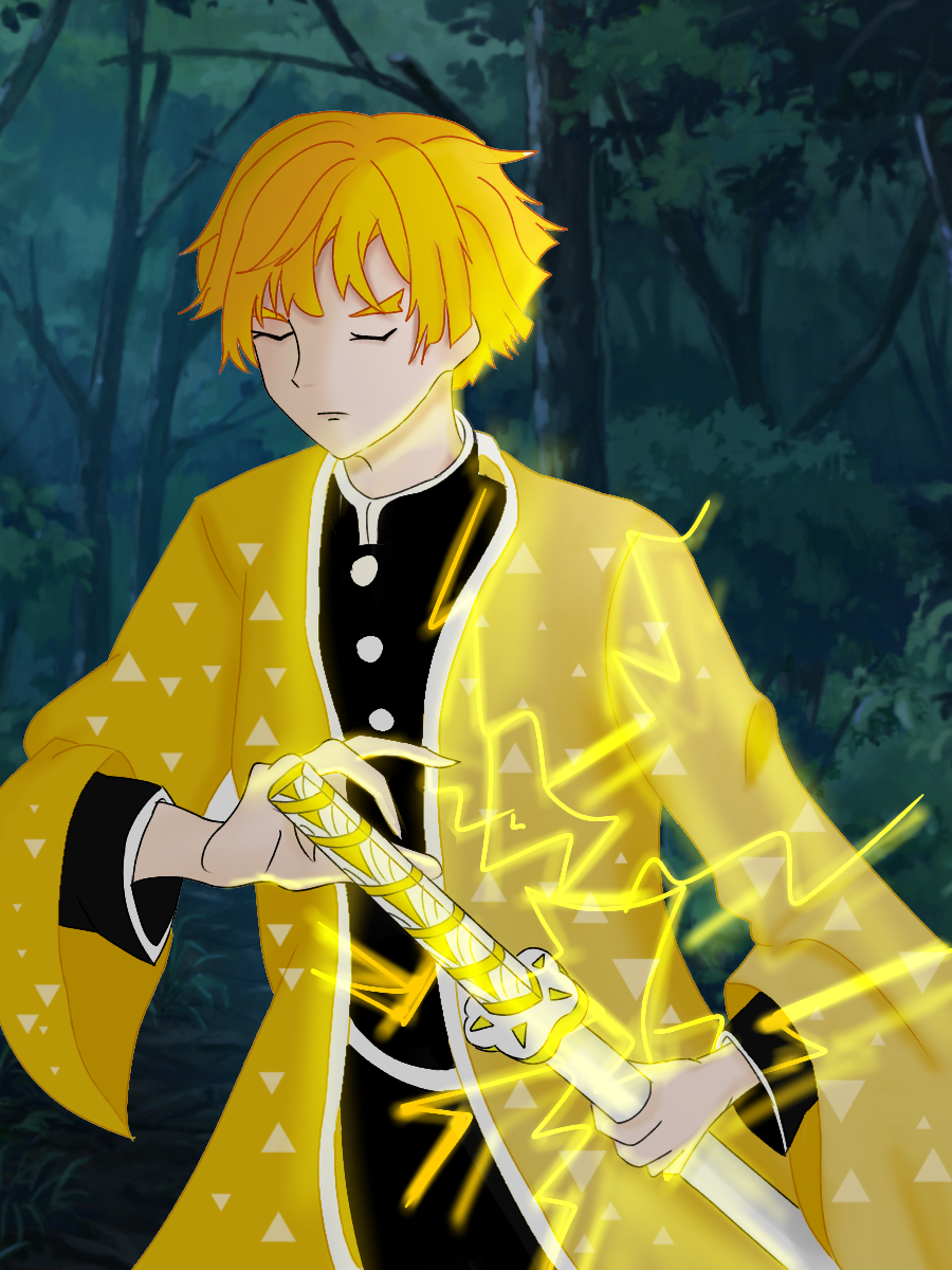 Zenitsu Agamatsu - ibisPaint