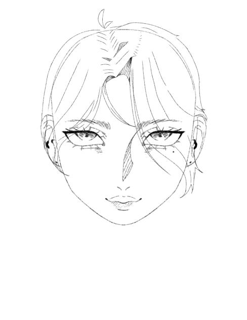 Putting my irl drawing into ibis - ibisPaint