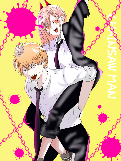 Chainsaw man - ibisPaint