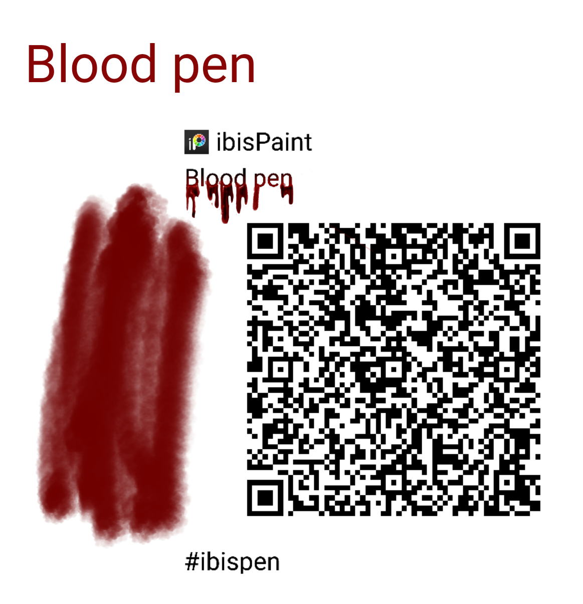 blood pen ² - ibisPaint