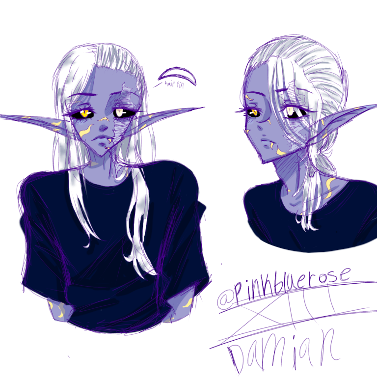 damian concept sketch - ibisPaint