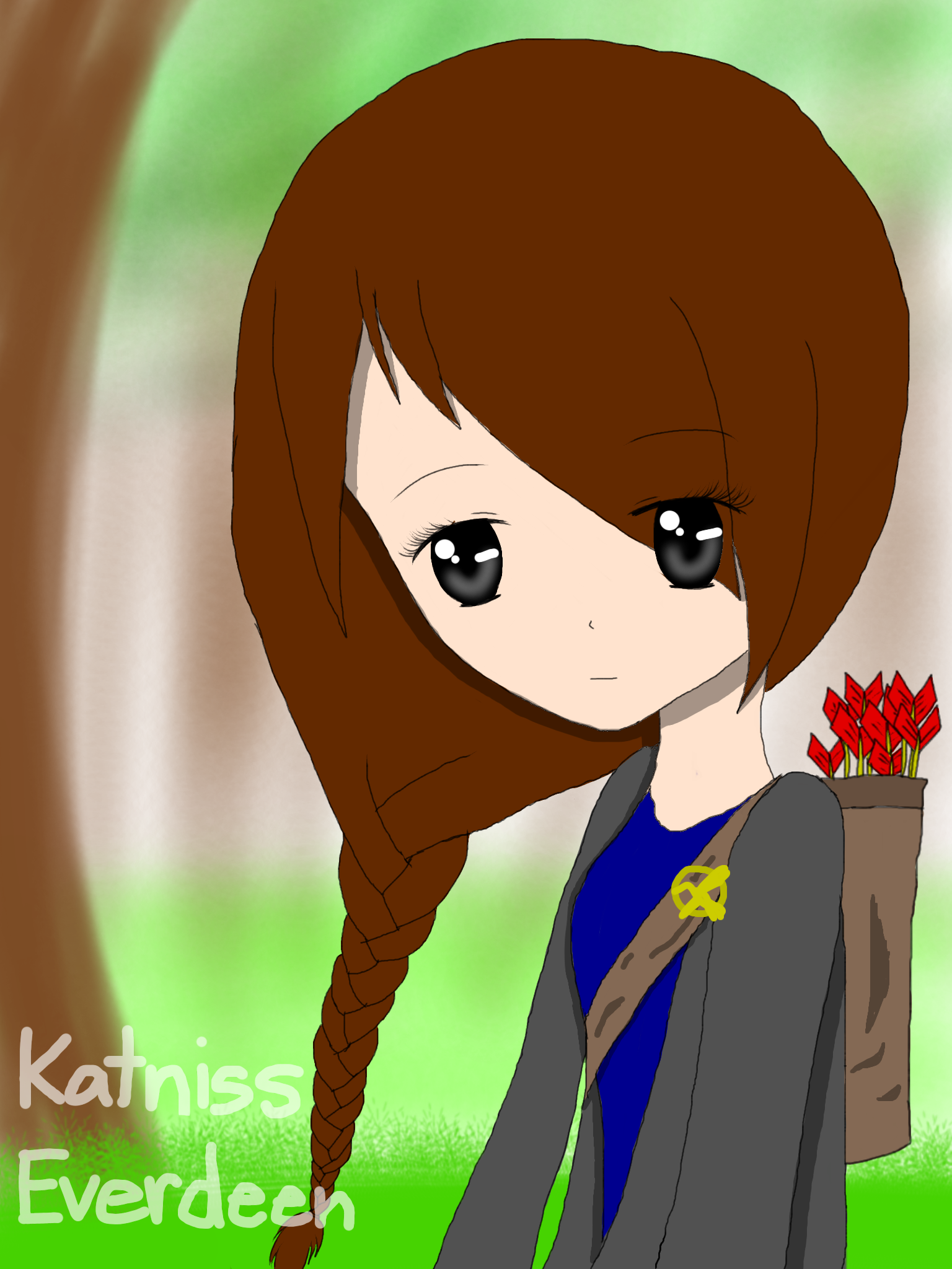 Hunger Games - Katniss Everdeen - ibisPaint