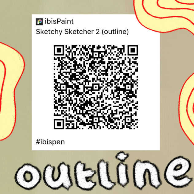 OUTLINE brush - ibisPaint