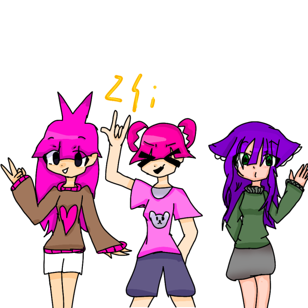 Las chicas! - ibisPaint