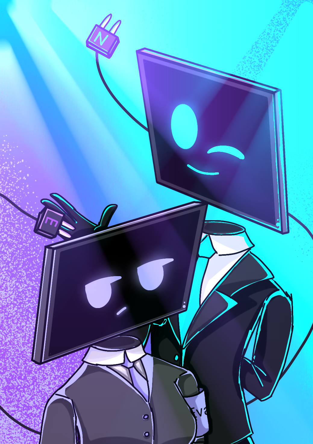 Nick and Eva.. - ibisPaint