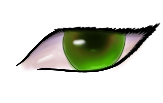 Green Eye - ibisPaint