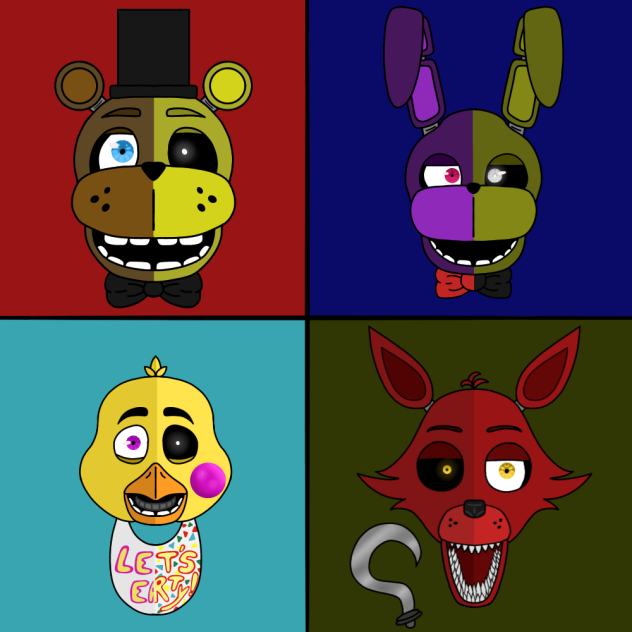 FNAF Crew - ibisPaint