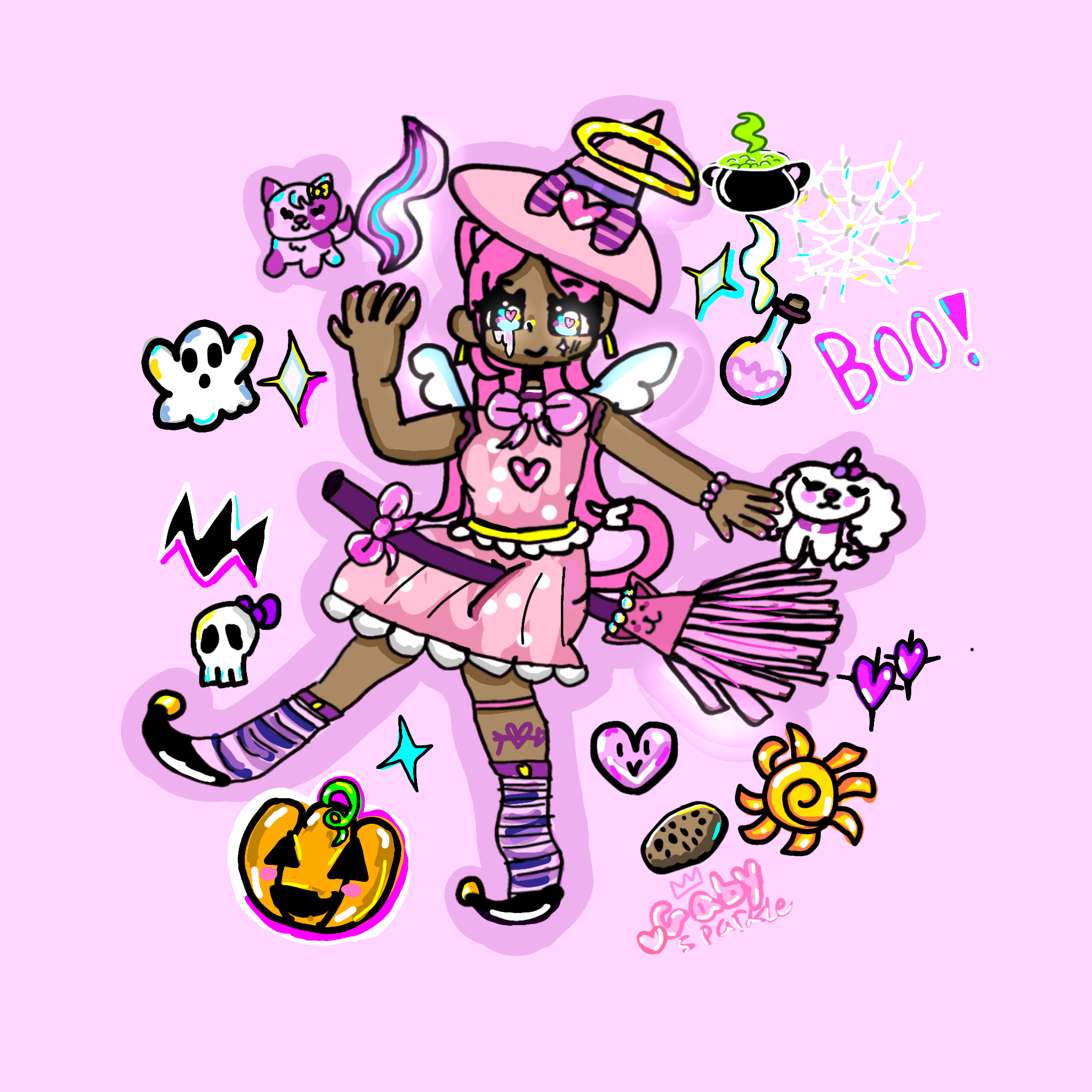 Gaby Sparkle wicth - ibisPaint