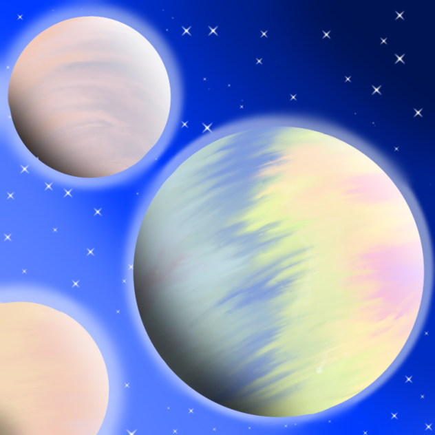 Three planet - ibisPaint