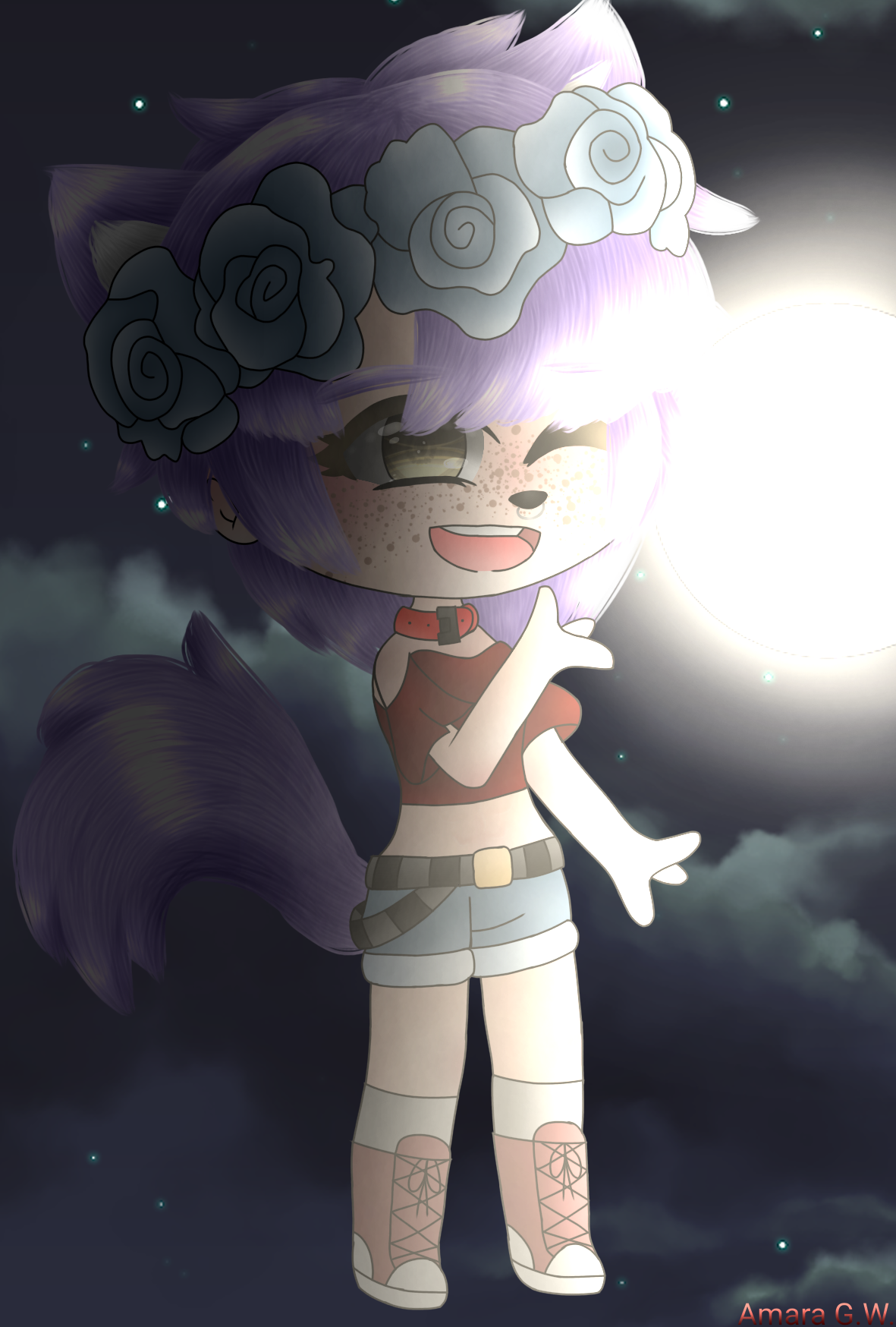 New style for my irl OC - ibisPaint