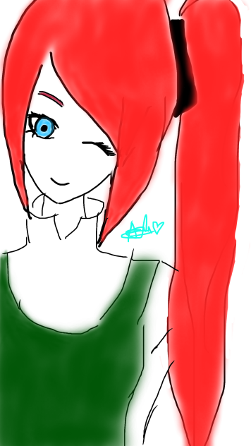 How to draw Kushina Uzumaki - ibisPaint