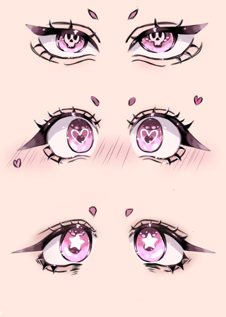 Random eyes!! - ibisPaint