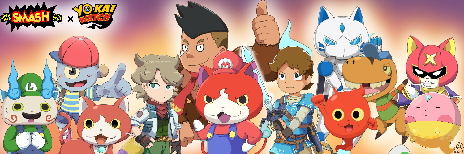 SSBU x YKW Twitter header - ibisPaint