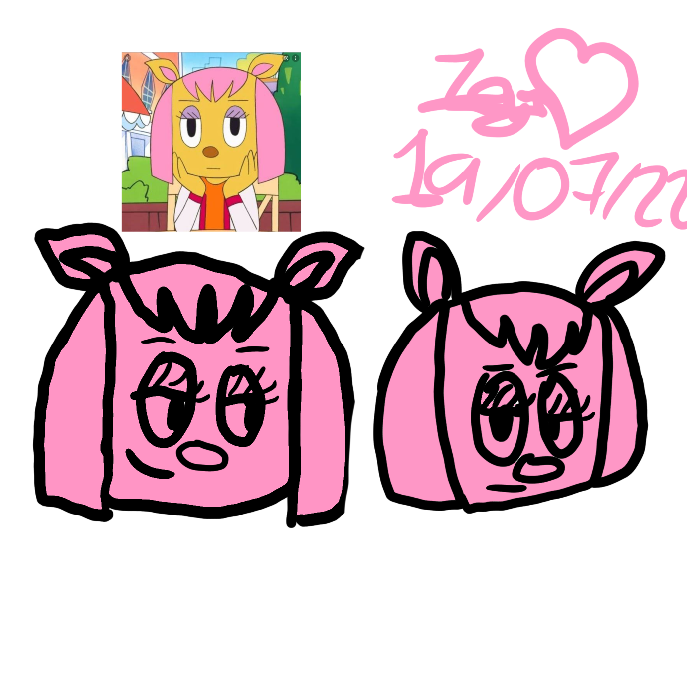 Paula Fox Icons (PARAPPA THE RAPPER) - ibisPaint