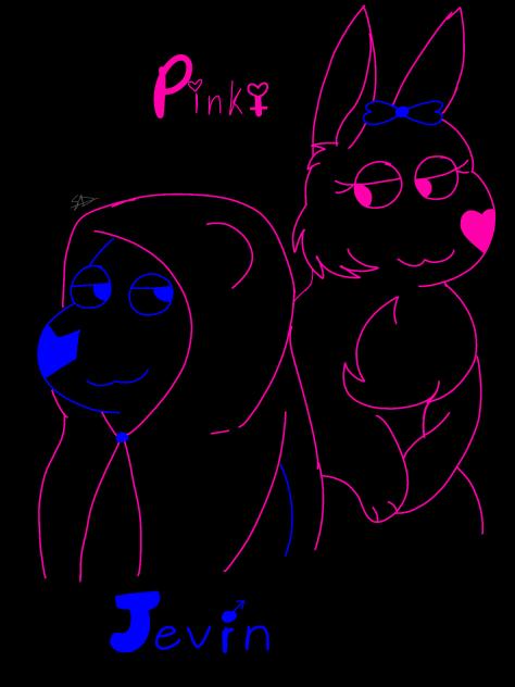 Sprunki - Jevin and Pinki - ibisPaint