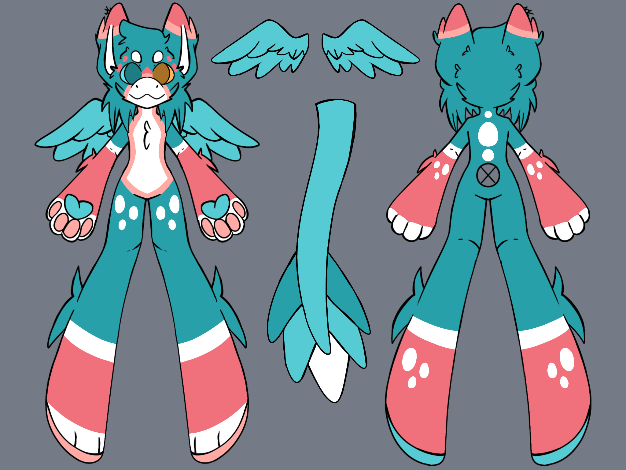 fursuit design - ibisPaint