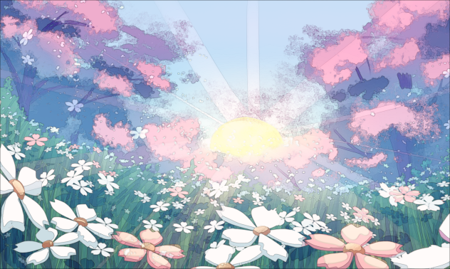 Spring field - ibisPaint