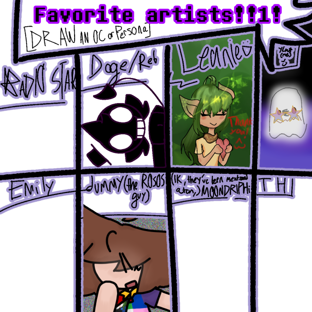 YLM'S FAV ARTISTS!! - ibisPaint