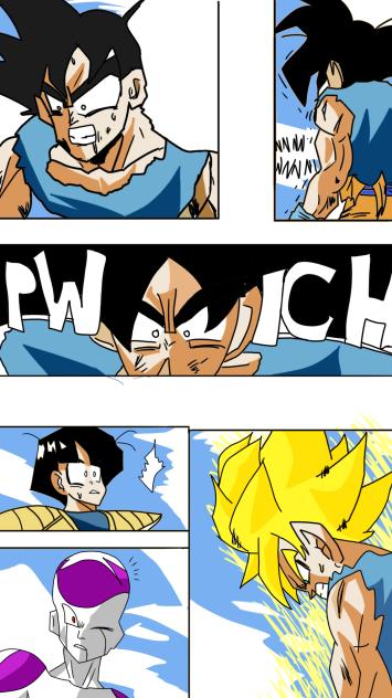 Dragon ball page wip - ibisPaint