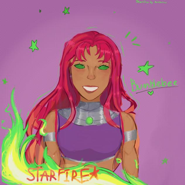 Star fire - ibisPaint