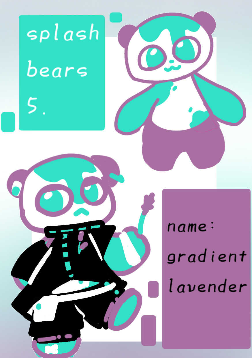 gradient splash - ibisPaint