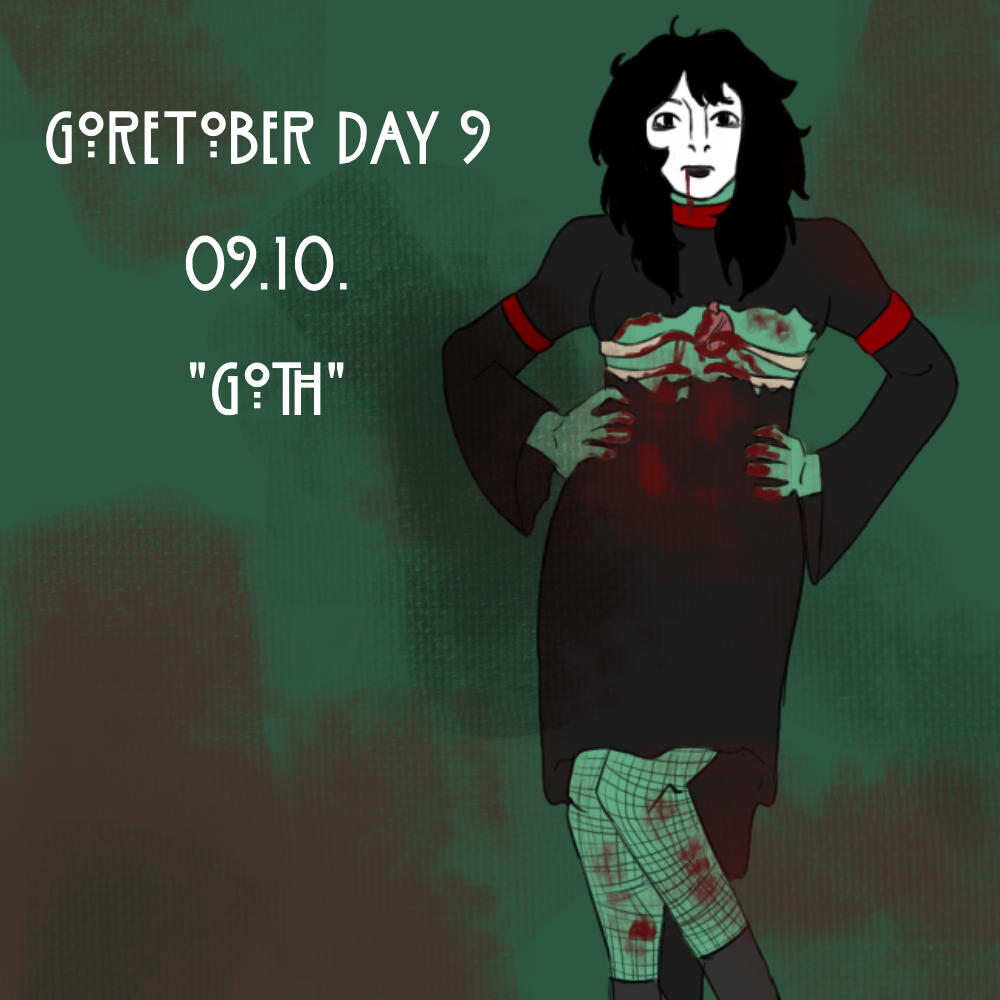 Goth Zombie - ibisPaint