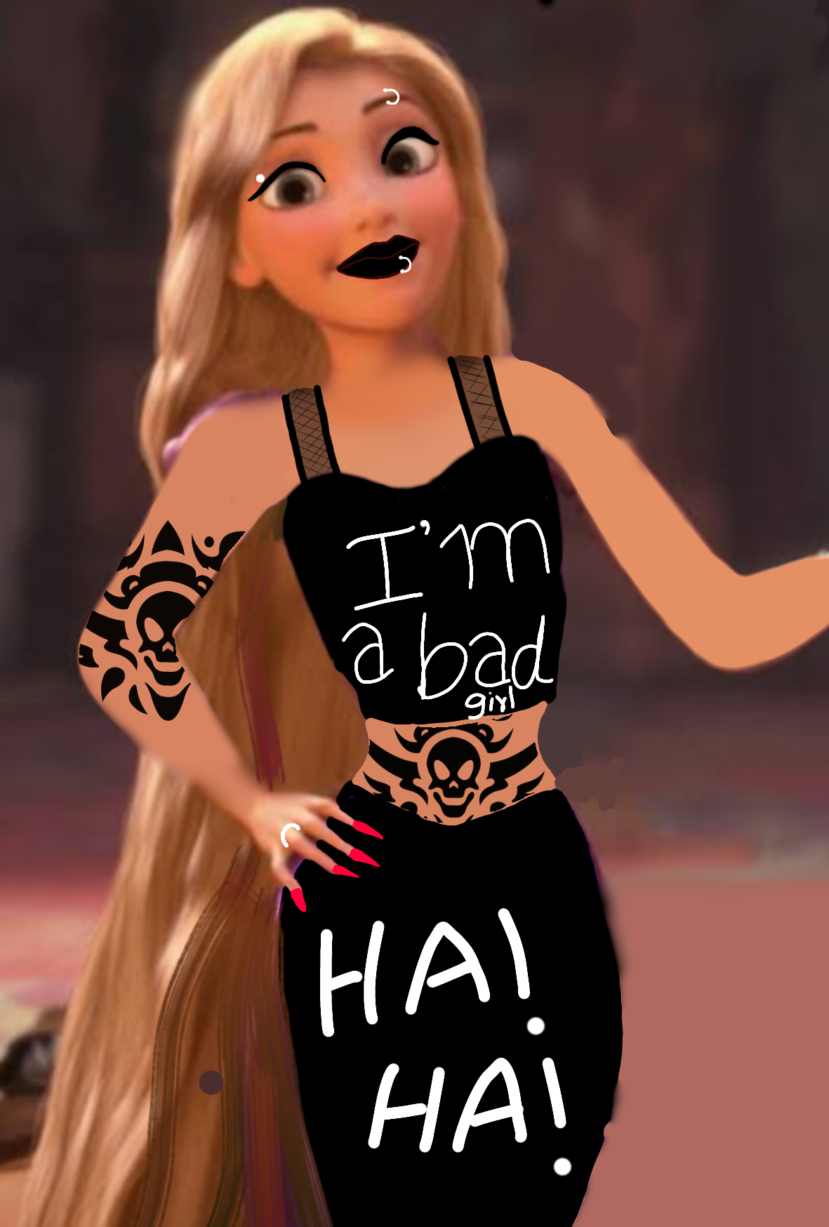 Rupunzel The bad guy - ibisPaint