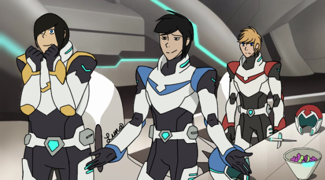 Now We’re Really Voltron Paladins - ibisPaint