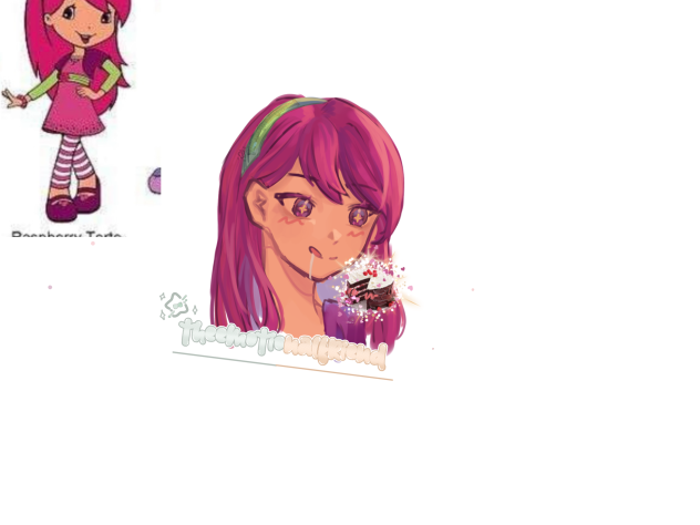 raspberry torte - ibisPaint