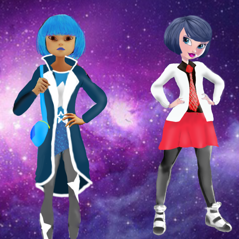 style swap of kagami and vega - ibisPaint