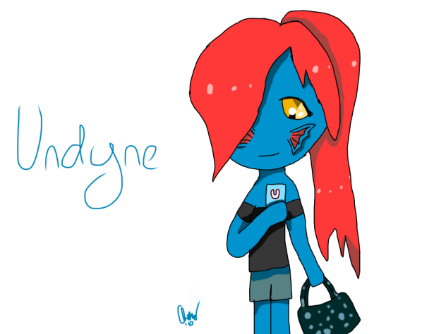 Undyne AU - ibisPaint